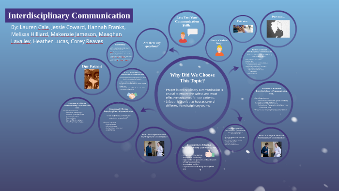 Interdisciplinary Communication by Heather Lucas on Prezi