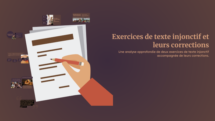 Exercices de texte injonctif et leurs corrections by Tahouni Hajar on Prezi