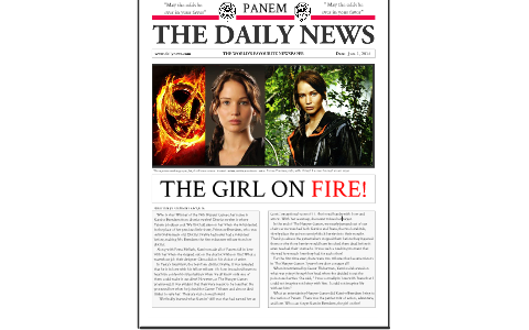 AP Psychology: The Hunger Games Newspaper by Stephany Argueta on Prezi
