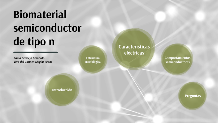 Biomaterial semiconductor de tipo n by vera megias on Prezi