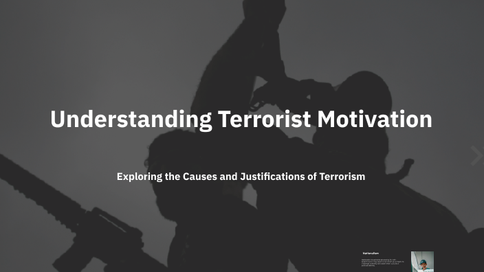 Understanding Terrorist Motivation by g d on Prezi