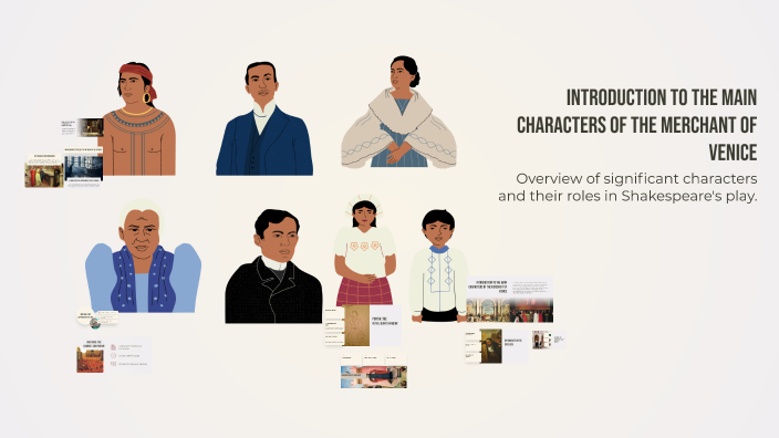 Introduction to the Main Characters of The Merchant of Venice by ...