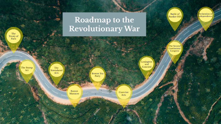 Roadmap to the Revolutionary War by Ellee Frandsen on Prezi