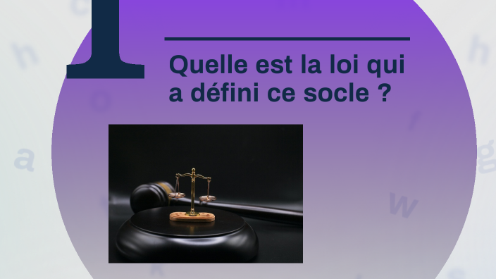 Le socle commun et socle de connaissances de compétences et de culture ...