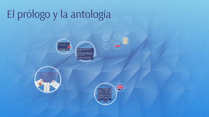 El prólogo y la antología by Josefina Reyes on Prezi
