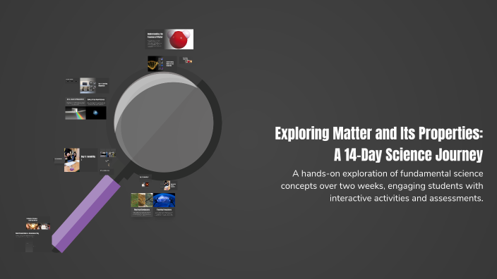 Exploring Matter and Its Properties: A 14-Day Science Journey by Tylor ...
