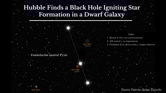 Black Hole Igniting Star Formation by laura García-Arias Tajuelo on Prezi
