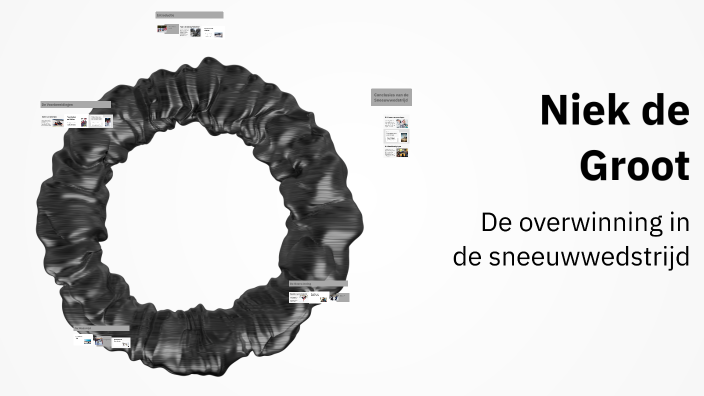Niek de Groot by Jesper Moust on Prezi