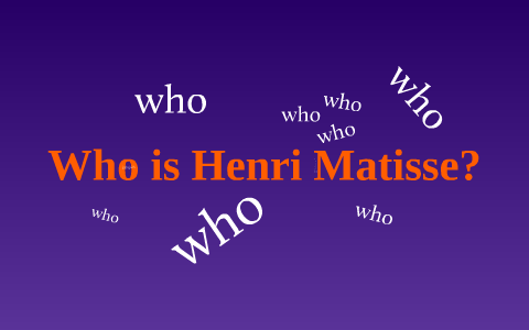 Matisse Inspired Paper Cut-Outs Lesson by Bobbi Jackson on Prezi