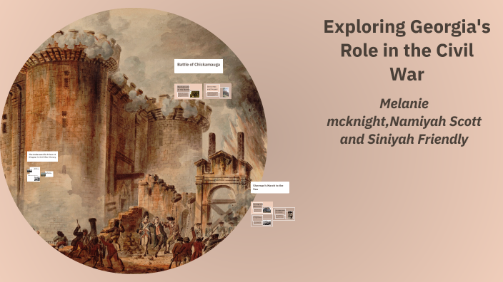 Exploring Georgia's Role in the Civil War by Melanie Mcknight on Prezi