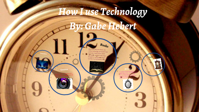 How do I use Technology by Gabriel Hebert on Prezi