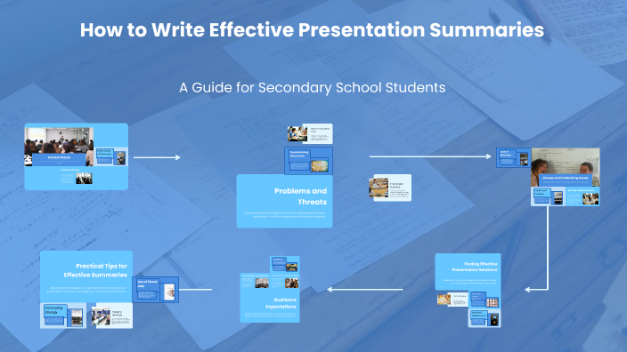 How to Write Effective Presentation Summaries by Mateja Petrovič on Prezi