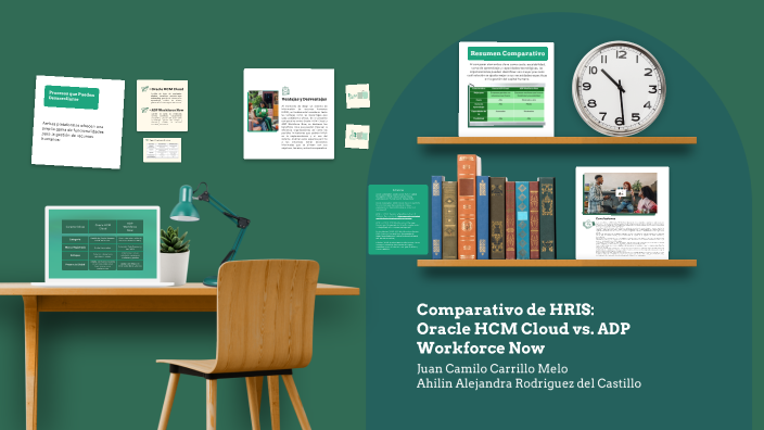 Comparativo de HRIS: Oracle HCM Cloud vs. ADP Workforce Now by ...