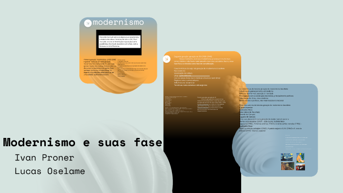modernismo by Ivan Elmo Proner on Prezi
