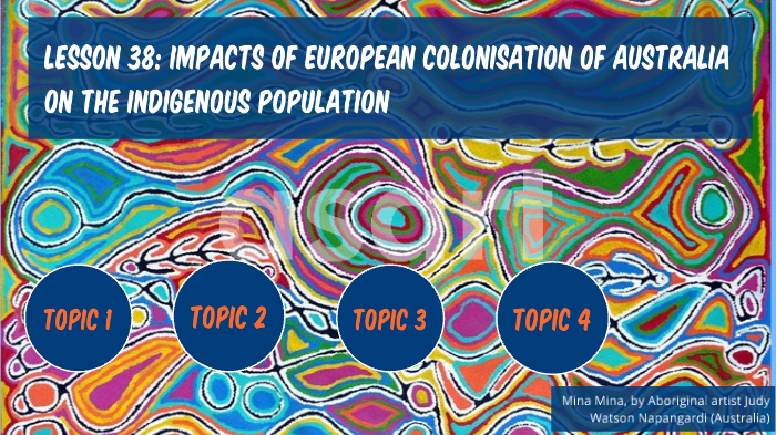 Lesson 38: Impacts of European colonisation of Australia on the ...