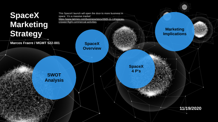 SpaceX Marketing Strategy by Marcos Fraere on Prezi