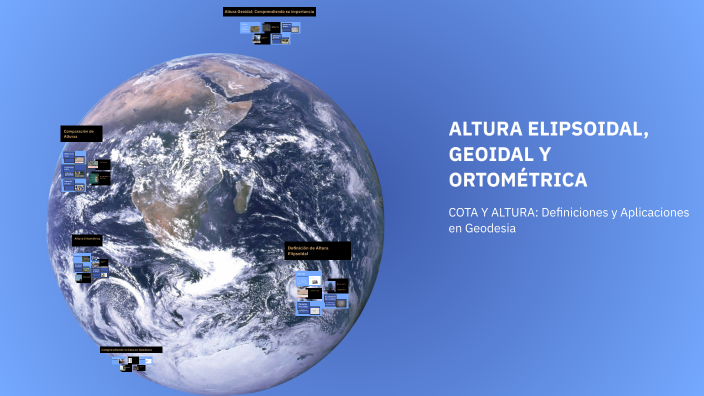 ALTURA ELIPSOIDAL, GEOIDAL Y ORTOMÉTRICA by Esther Carrasco Jaramillo ...