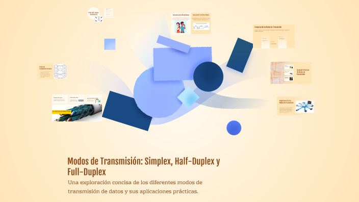 Modos de Transmisión: Simplex, Half-Duplex y Full-Duplex by Natalia ...