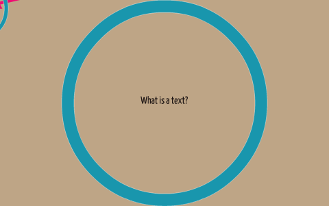 What is a text? by Danny Menter on Prezi