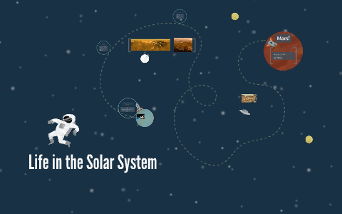 Life in our solar system. by Sebastian Parra