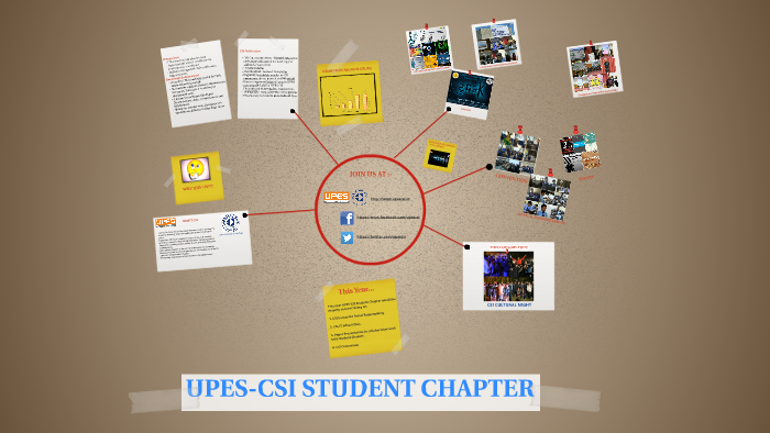 UPES-CSI STUDENT CHAPTER by Vidushi Keshwani on Prezi