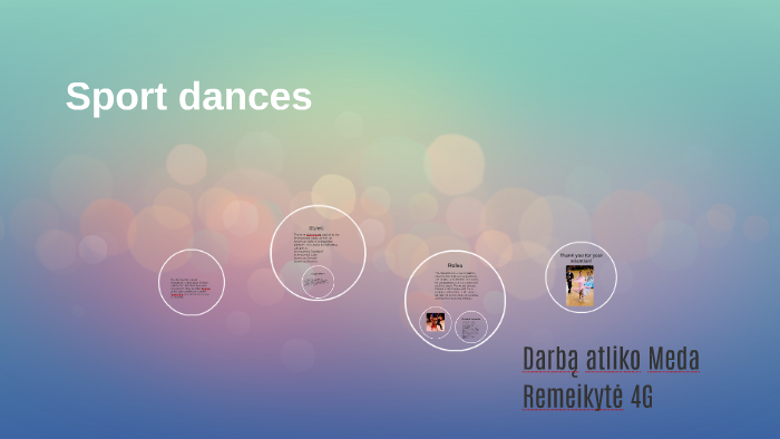 Sport dances by Meda Remeikyte on Prezi