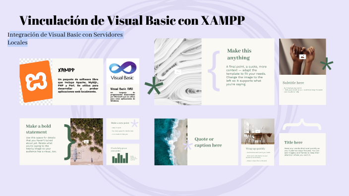Vinculación de XAMPP con Visual Basic by Ashly Gómez on Prezi