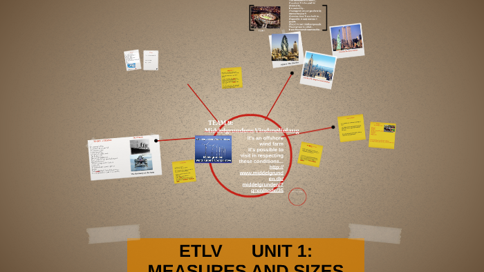 ETLV UNIT 1: MEASURES AND SIZES by kim fucher on Prezi