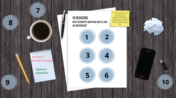 10 REASONS WHY BUSINESS WRITING SKILLS ARE SO IMPORTANT by ag gnk on Prezi