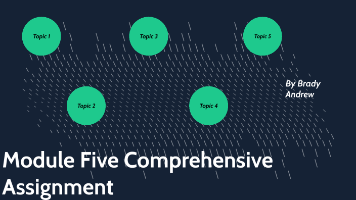 Module Five Comprehensive Assignment by Brady Andrew on Prezi