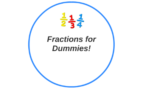 Fractions for Dummies! by Ashley S on Prezi