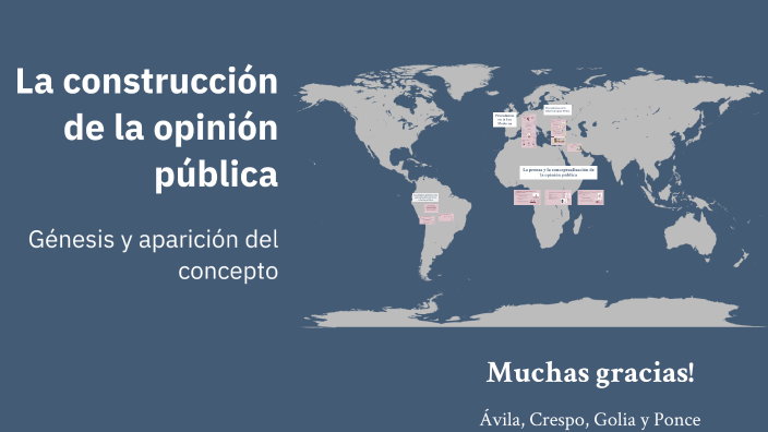 Genesis of Public Opinion by Amparo Crespo on Prezi