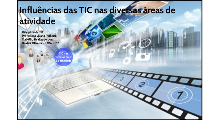Influência das TIC nas diversas áreas de atividade by Beatriz Oliveira ...