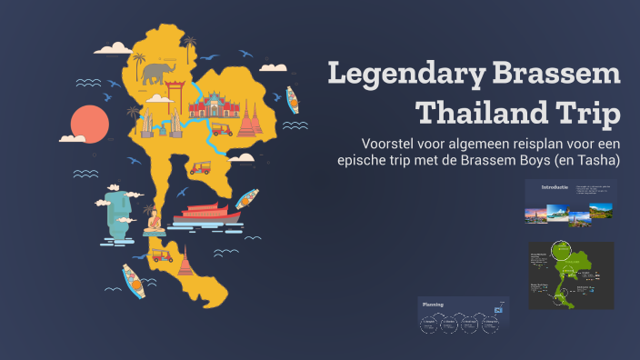 Thailand Trip Itinerary by Bastiaan Brassem on Prezi