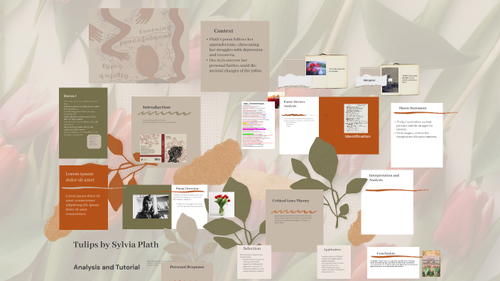 Tulips by Sylvia Plath: An Analysis by Ginie Rothel on Prezi