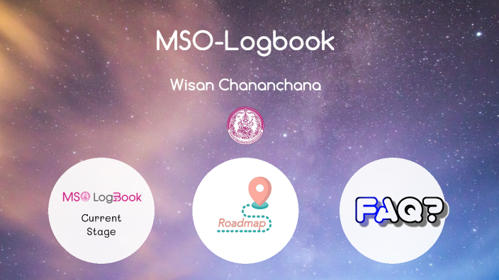 MSO-Logbook by Wisan Chananchana on Prezi
