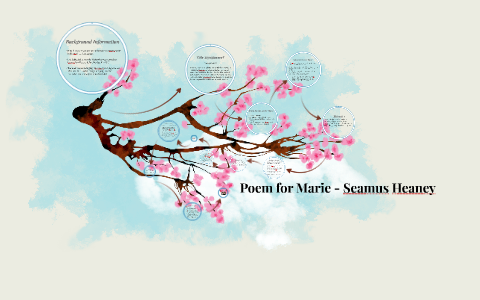 Poem for Marie - Seamus Heaney by Laura O'Brien on Prezi