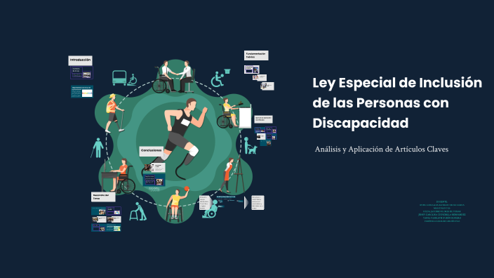 Ley Especial de Inclusión para Personas con Discapacidad by Verónica ...