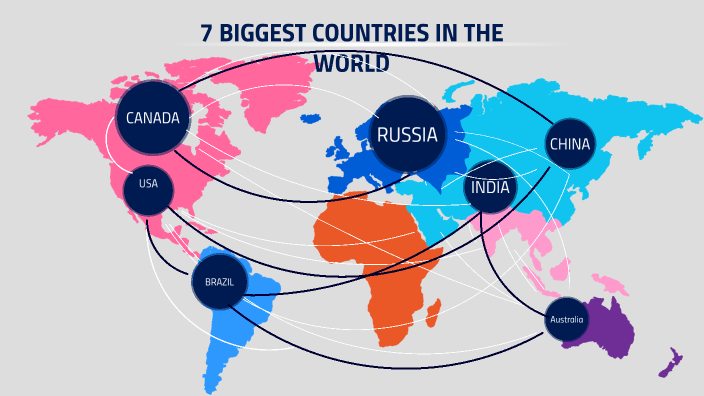 7 BIGGEST COUNTRIES IN THE WORLD by F H on Prezi