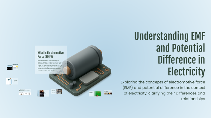 Understanding EMF and Potential Difference in Electricity by sajjad ...