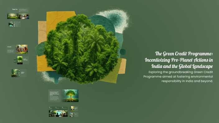 The Green Credit Programme: Incentivizing Pro-Planet Actions in India ...
