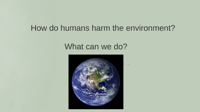 How Do Humans Harm The Environment By Bal zs Barta how-do-humans-harm-the-environment-by-bal-zs-barta