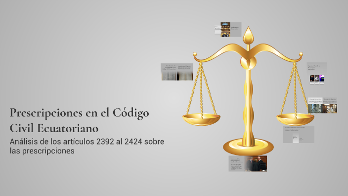 Prescripciones en el Código Civil Ecuatoriano by Erika Tatiana Patiño ...