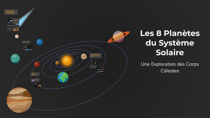 Les 8 Planètes du Système Solaire by on Prezi
