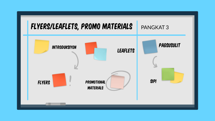 Pangkat 3: Flyers/Leaflets, Promotional Materials by Adrian Klein Ramos ...