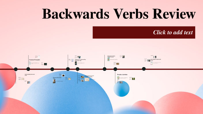 Backwards Verbs Review by Kimbelle Nelson on Prezi