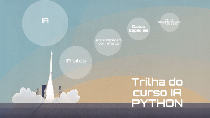 Trilha do curso de IA - PYTHON by Tatila Durão on Prezi