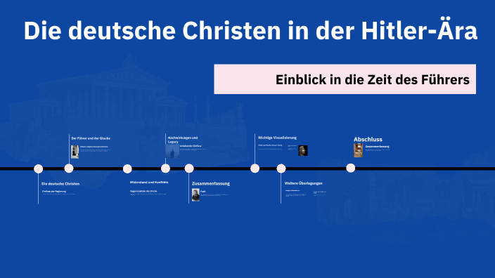 Die deutsche Christen in der Hitler-Ära by Dominik B. on Prezi