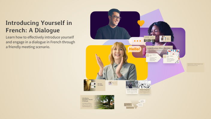 Introducing Yourself in French: A Dialogue by Julius Sena Ankutse on Prezi