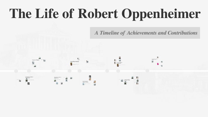 The Life of Robert Oppenheimer by ELIZA CONSUELO FRANCO ALZAMORA on Prezi